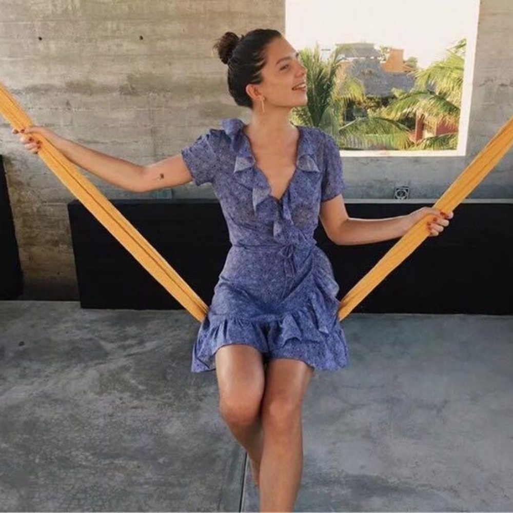 Realisation Par Valentina Wrap Dress - Gem